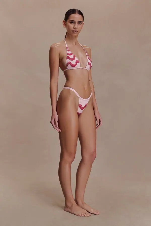 Meshki Robyn Beaded Bikini Bottom