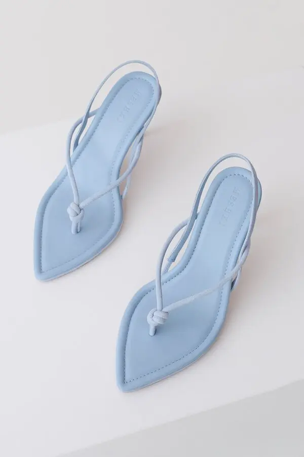 Meshki Nikkie Knot Sling Back Heel