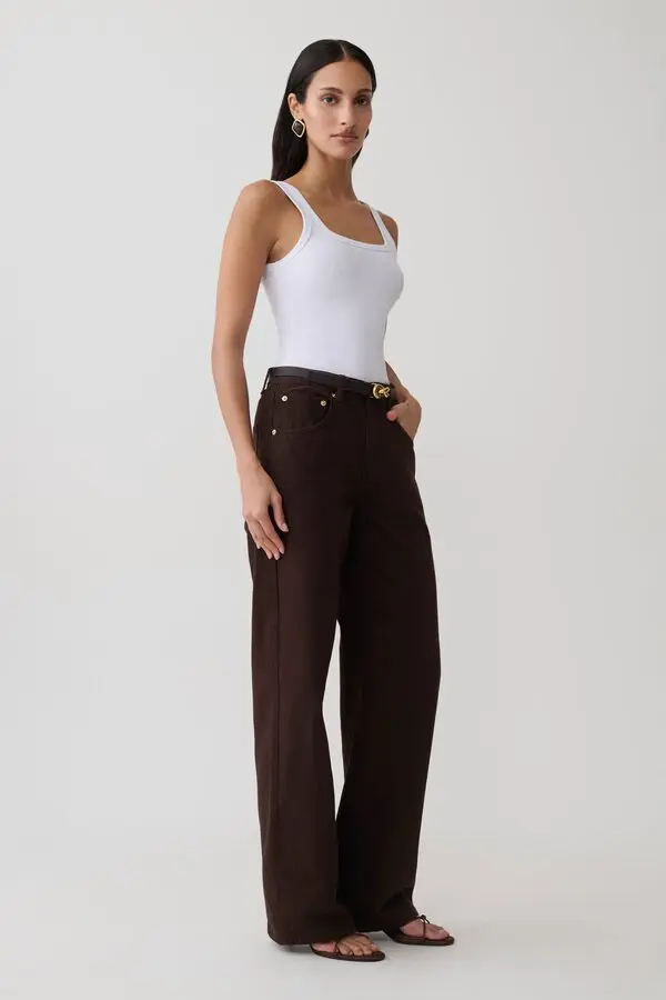 Meshki Mannon Mid Rise Denim Jeans
