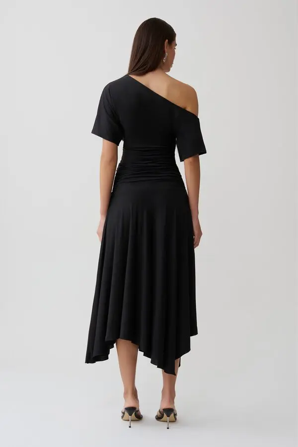 Meshki Luu Slinky Midi Skirt