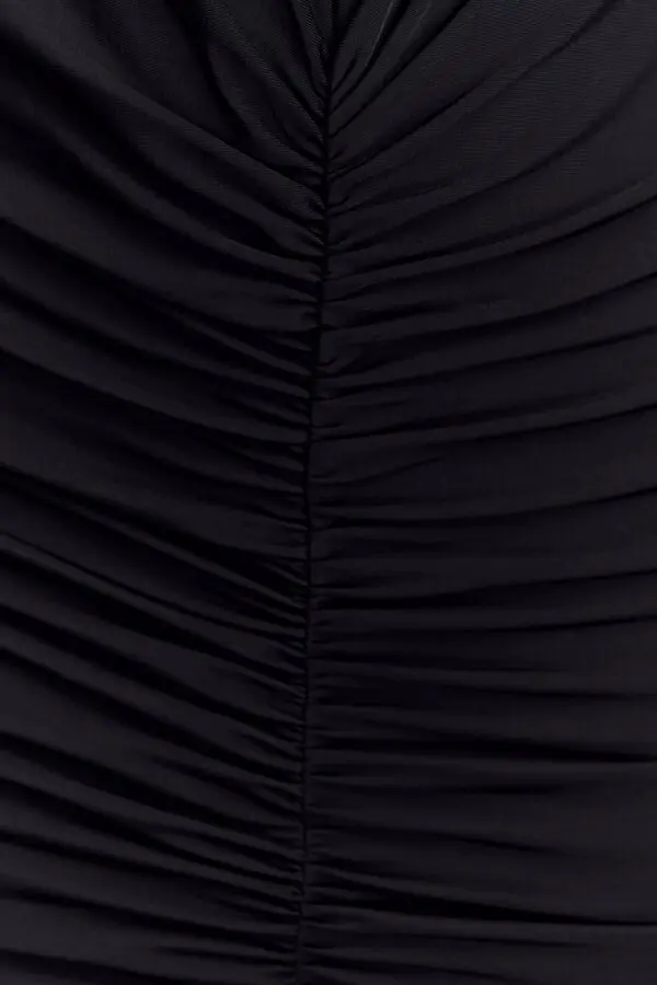 Meshki Louisa Long Sleeve Slinky Maxi Dress