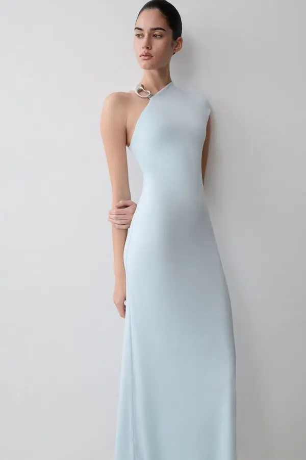 Meshki Oden Slinky Maxi Dress With Hardware
