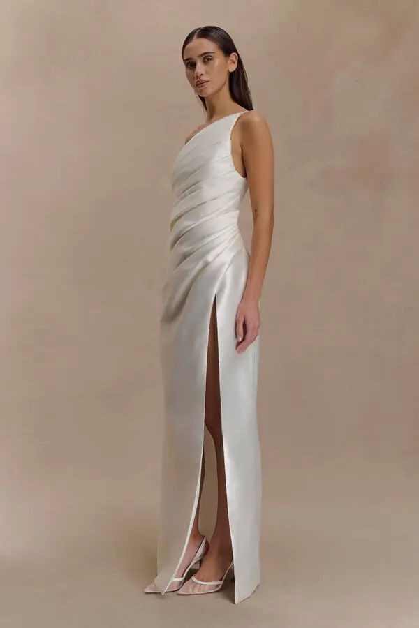 Meshki Francine One Shoulder Maxi Dress