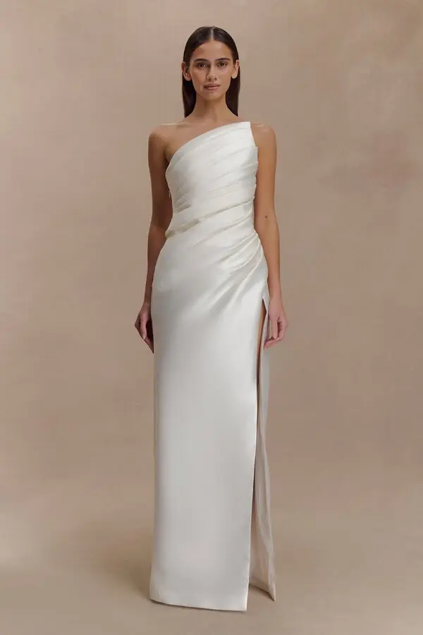 Meshki Francine One Shoulder Maxi Dress