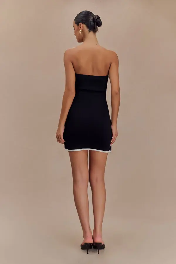Meshki Rian Strapless Knit Mini Dress