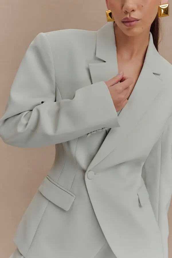Meshki Jameson Cinched Suiting Blazer