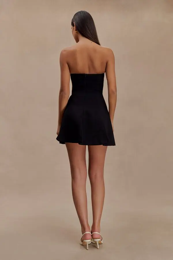 Meshki Indiana Strapless Suiting Mini Dress
