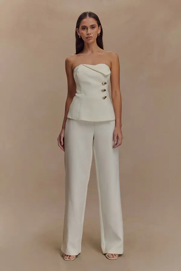 Meshki Lindie Straight Leg Suiting Pants