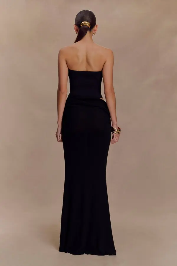 Meshki Jasiel Strapless Knit Maxi Dress