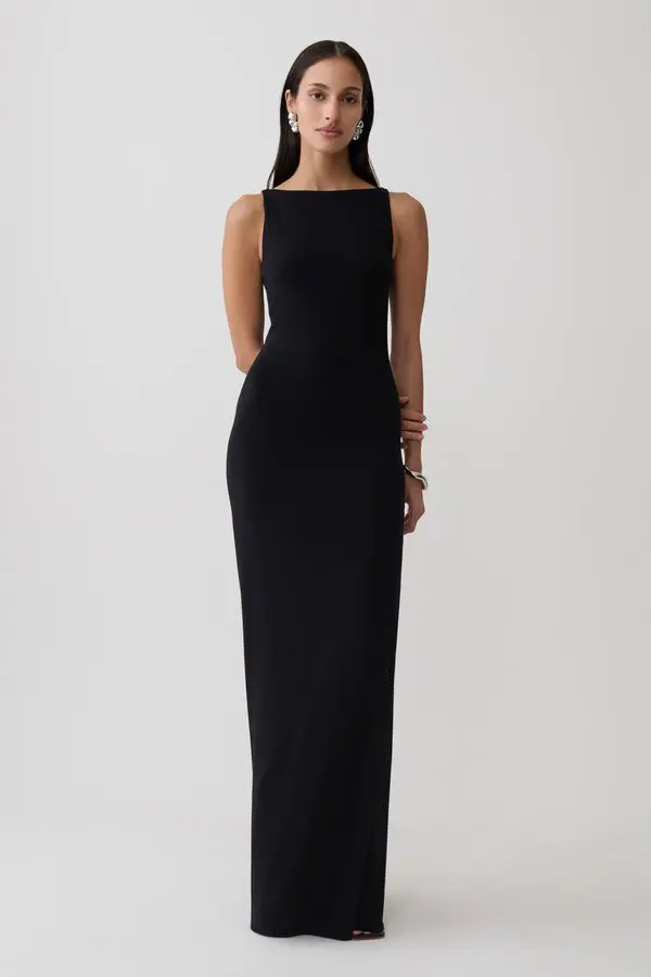 Meshki Yura Backless Twist Maxi Dress