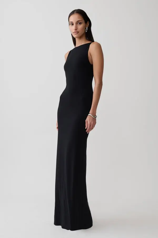 Meshki Yura Backless Twist Maxi Dress