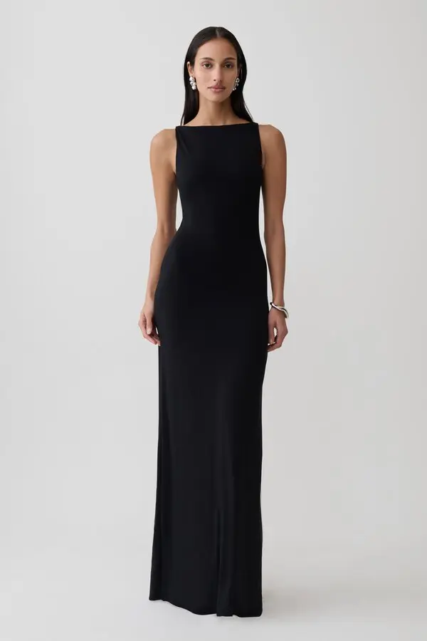 Meshki Yura Backless Twist Maxi Dress