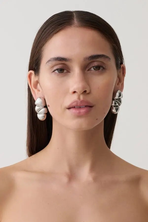 Meshki Marney Four/stack Pebble Earrings