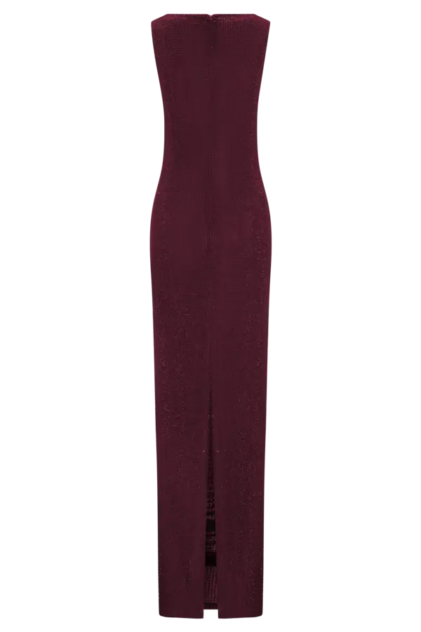 Meshki Magnolia Sleeveless Diamante Maxi Dress