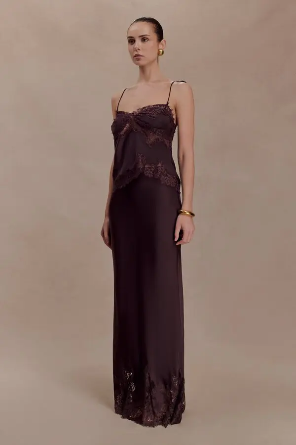 Meshki Nina Satin And Lace Camisole