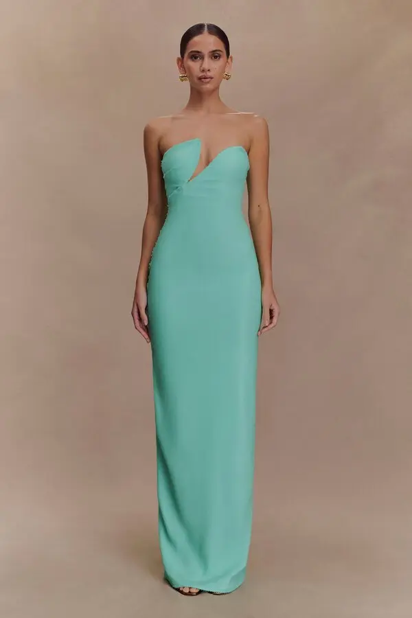 Meshki Winston Strapless Sequin Maxi Dress