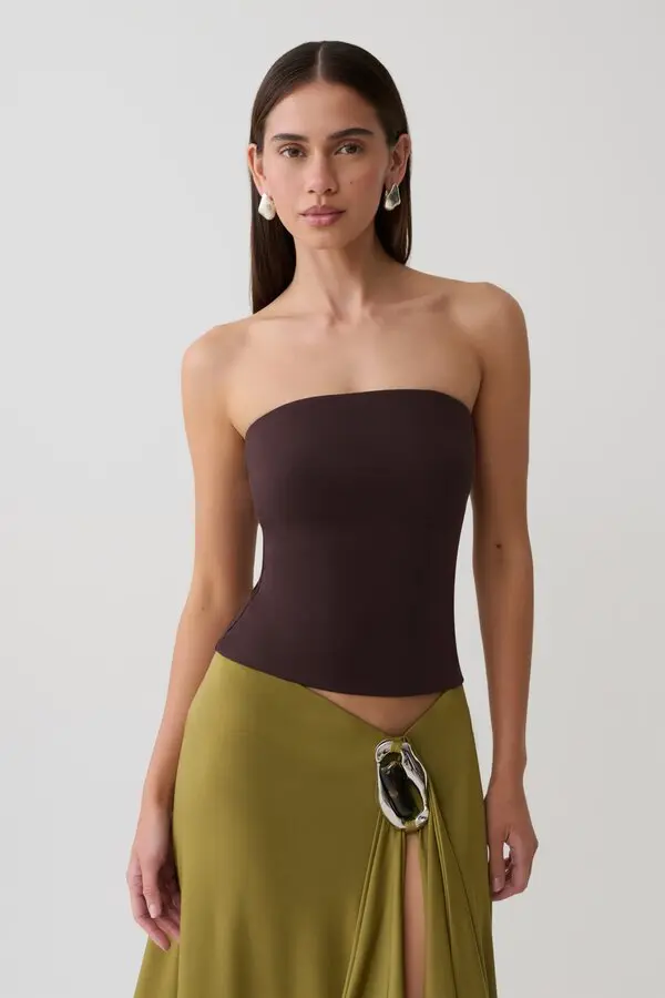 Meshki Harley Strapless Bandeau Top