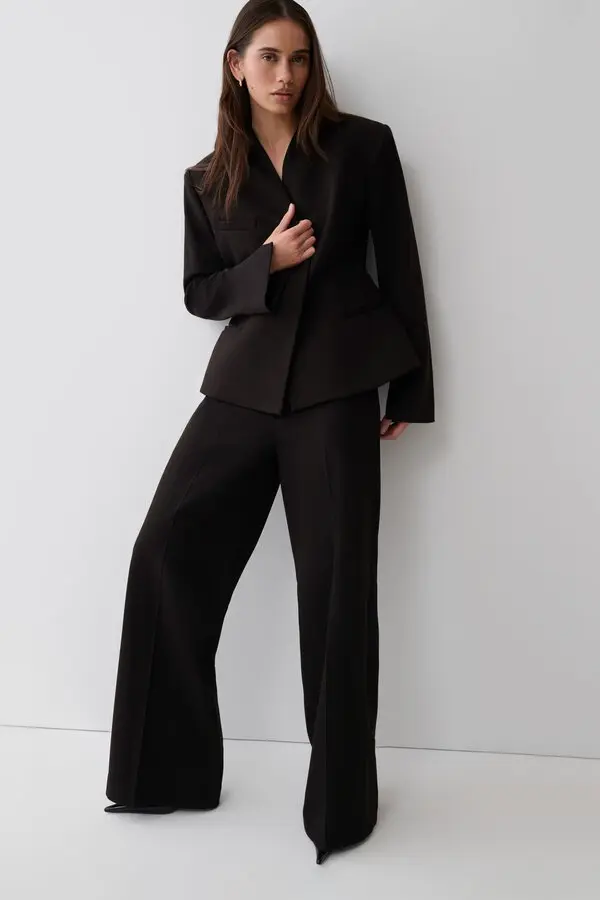 Meshki Katherine Suiting Straight Leg Pants