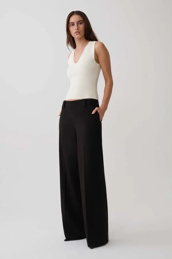 Meshki Katherine Suiting Straight Leg Pants