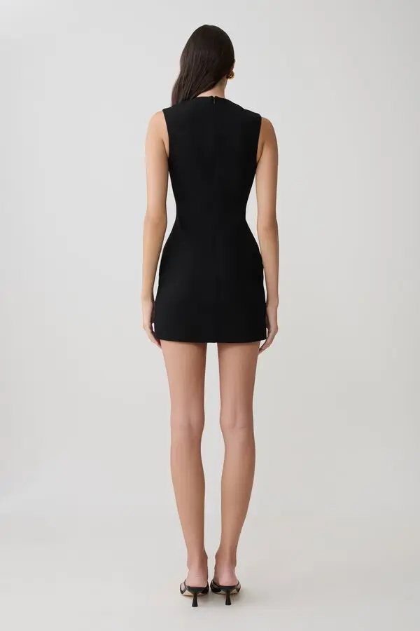 Meshki Fion Sleeveless Stretch Crepe Mini Dress