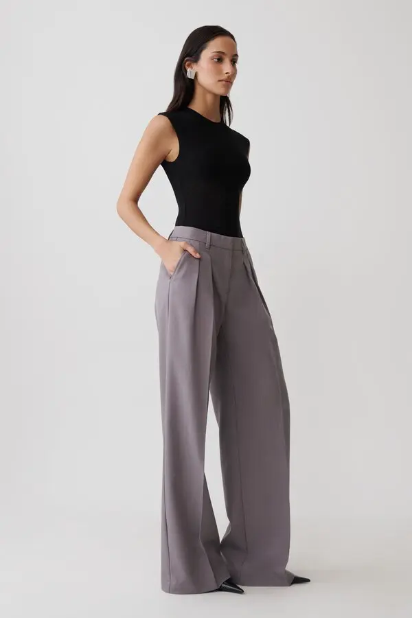 Meshki Phoebe Straight Leg Suiting Pants