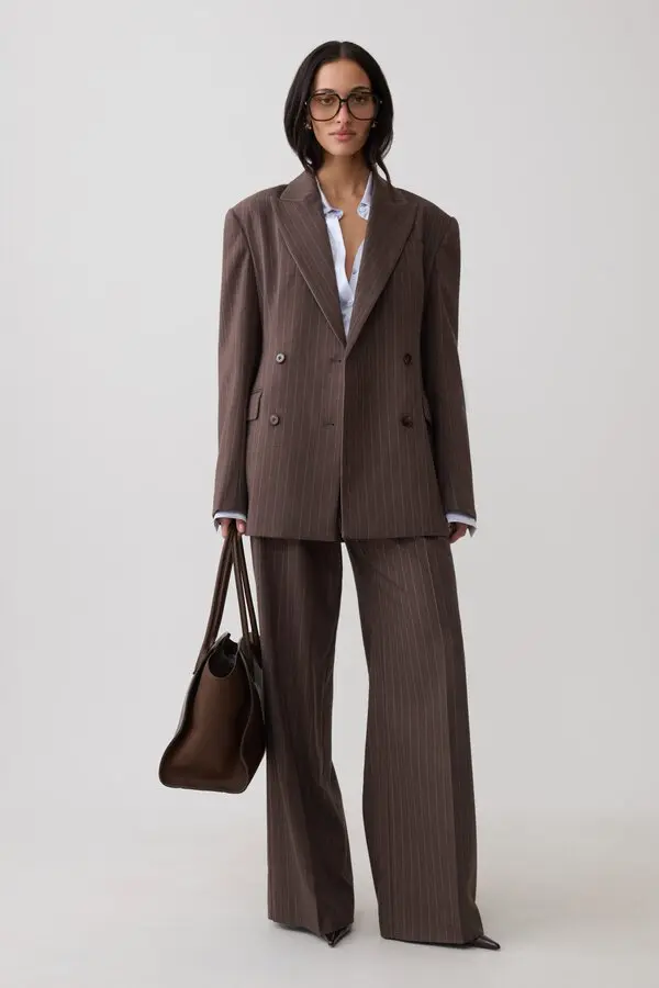 Meshki Phoebe Double Breasted Blazer