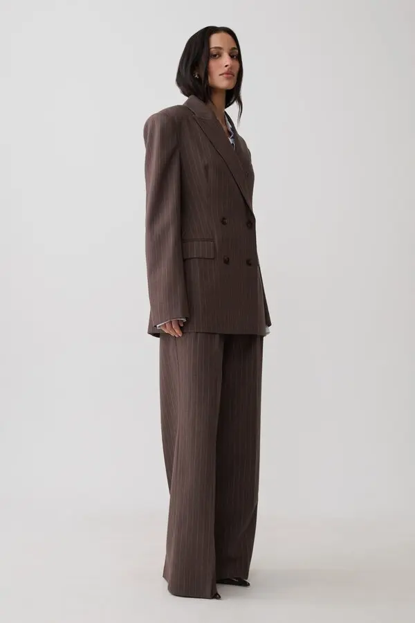 Meshki Phoebe Double Breasted Blazer