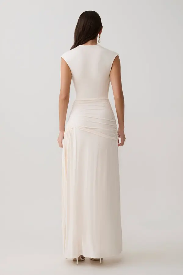 Meshki Winslow Cross Over Modal Maxi Dress