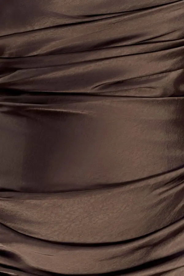 Meshki Sarah Strapless Maxi Dress With Waist Tie