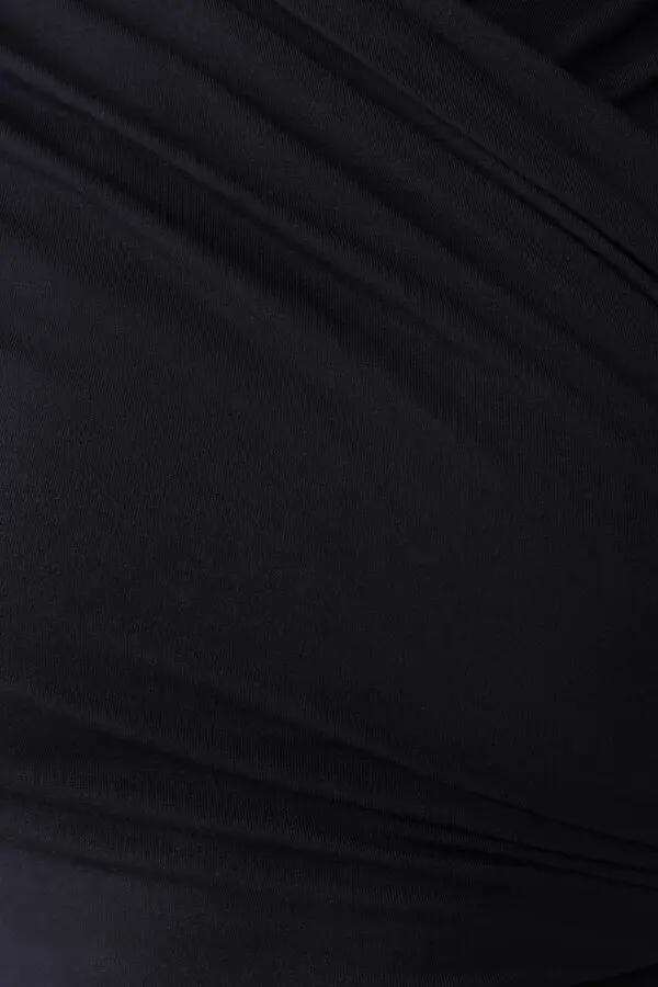 Meshki Kilo Crossover Jersey Top - Black