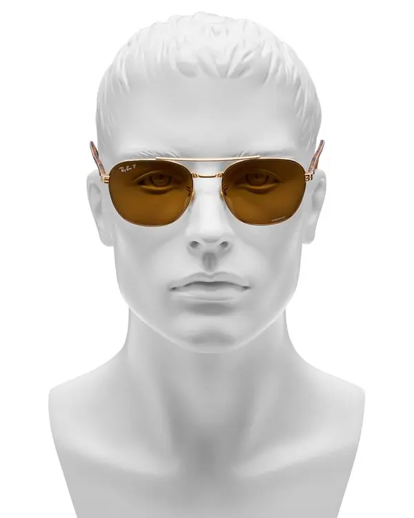 Ray-ban Aviator Sunglasses, 55mm