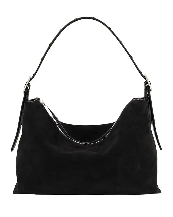 Vince Vivian Medium Suede Hobo Bag