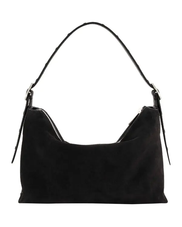 Vince Vivian Medium Suede Hobo Bag