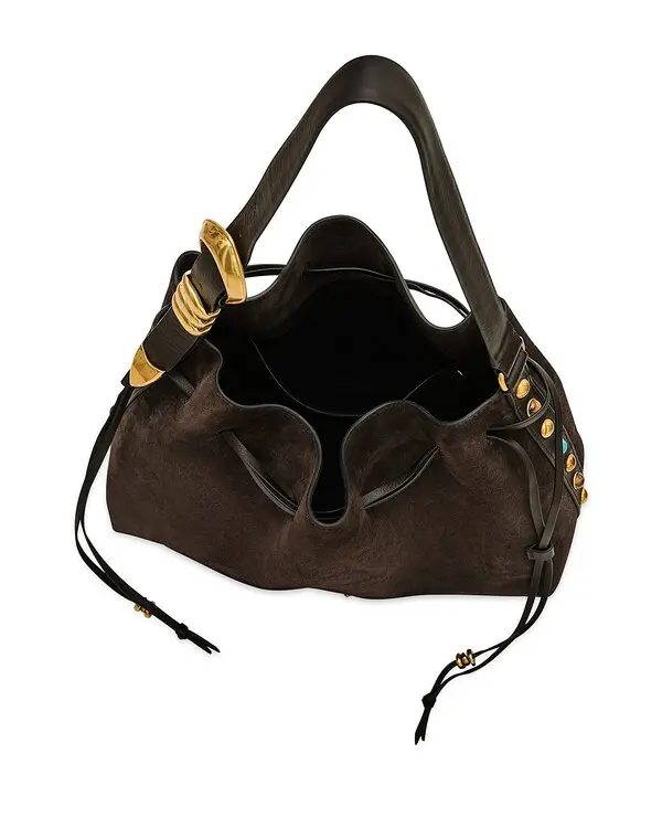 Rebecca Minkoff Billie Large Suede Shoulder Bag