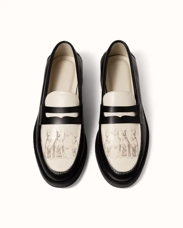 DUKE + DEXTER Wilde Penny Loafer - Dobermann
