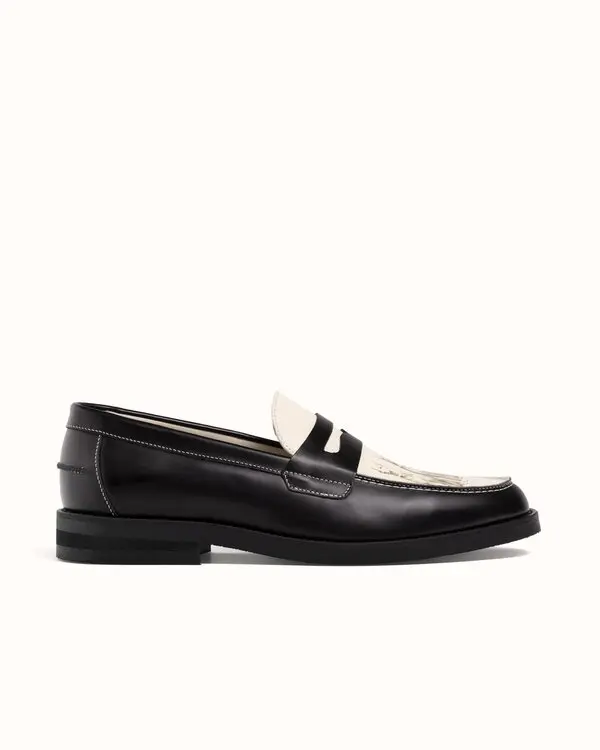 DUKE + DEXTER Wilde Penny Loafer - Dobermann