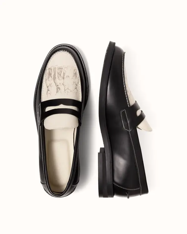 DUKE + DEXTER Wilde Penny Loafer - Dobermann