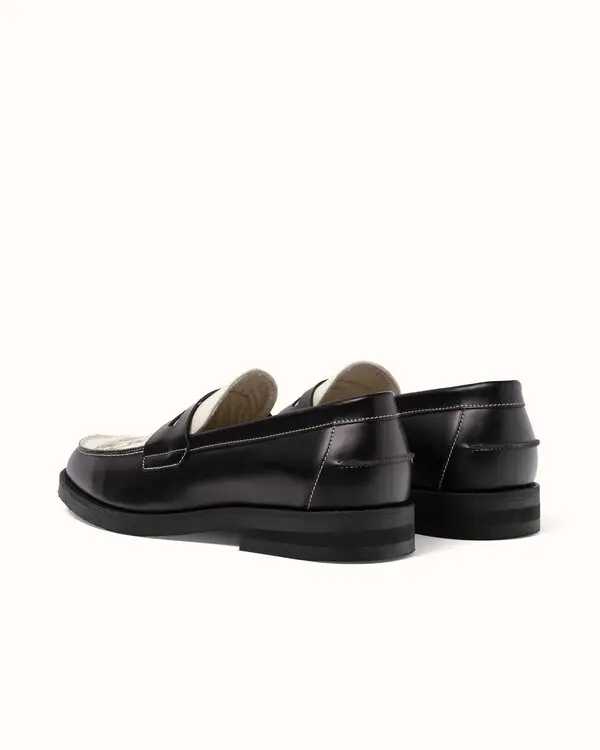 DUKE + DEXTER Wilde Penny Loafer - Dobermann