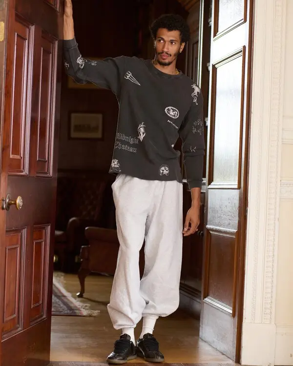 DUKE + DEXTER Mc Sketch Washed Waffle Top