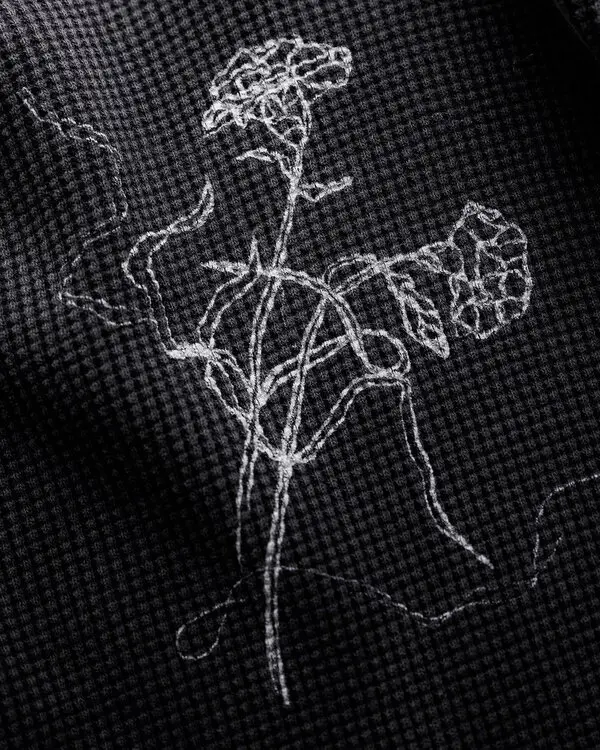 DUKE + DEXTER Mc Sketch Washed Waffle Top