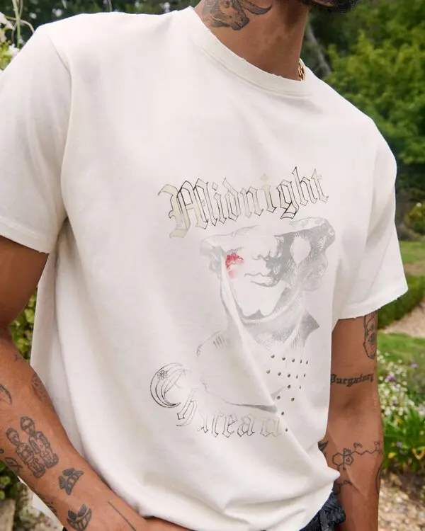DUKE + DEXTER Mc Smoke White T-shirt