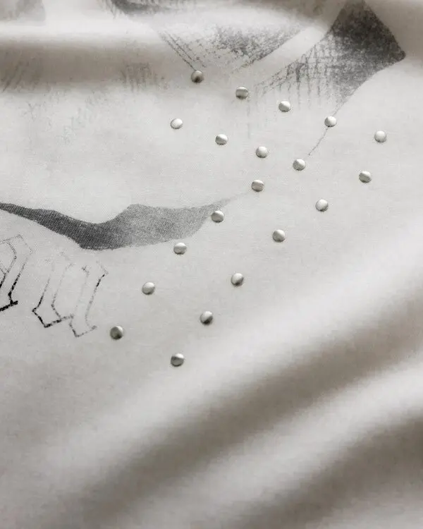 DUKE + DEXTER Mc Smoke White T-shirt