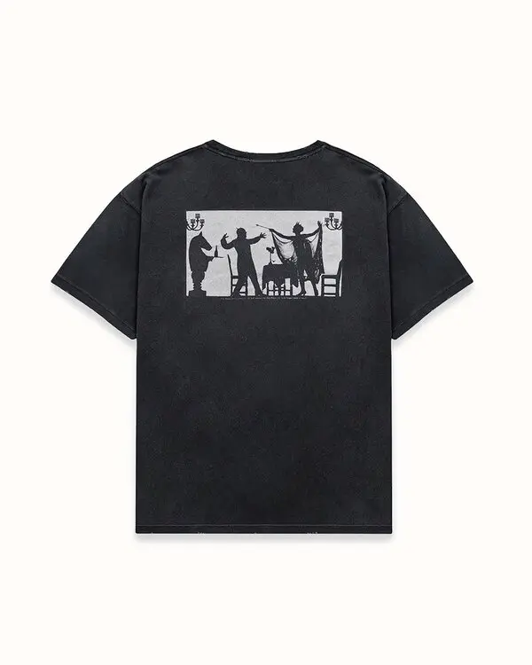 DUKE + DEXTER Mc Washed Black T-shirt
