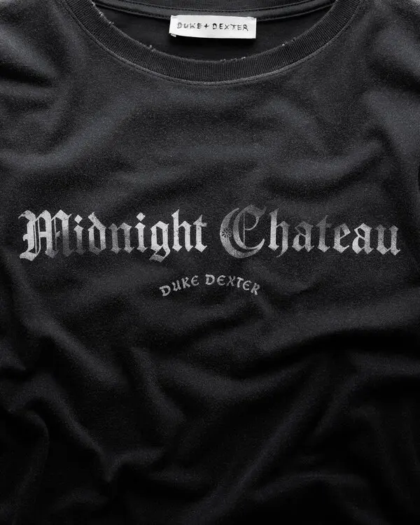 DUKE + DEXTER Mc Washed Black T-shirt