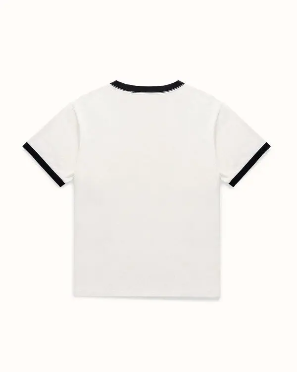 DUKE + DEXTER Mc Dancers Vintage White + Black T-shirt