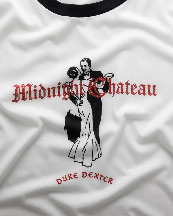 DUKE + DEXTER Mc Dancers Vintage White + Black T-shirt