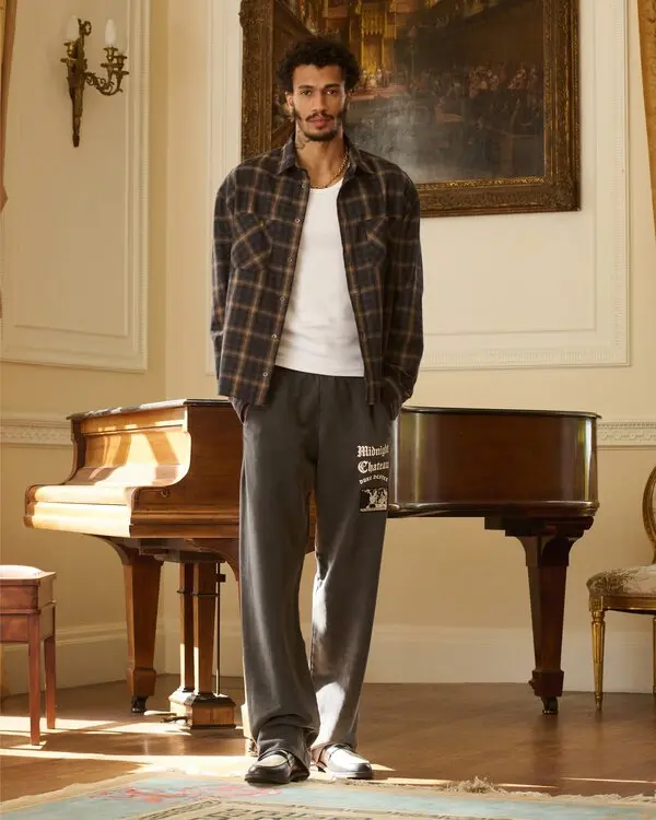 DUKE + DEXTER Washed Track Pant