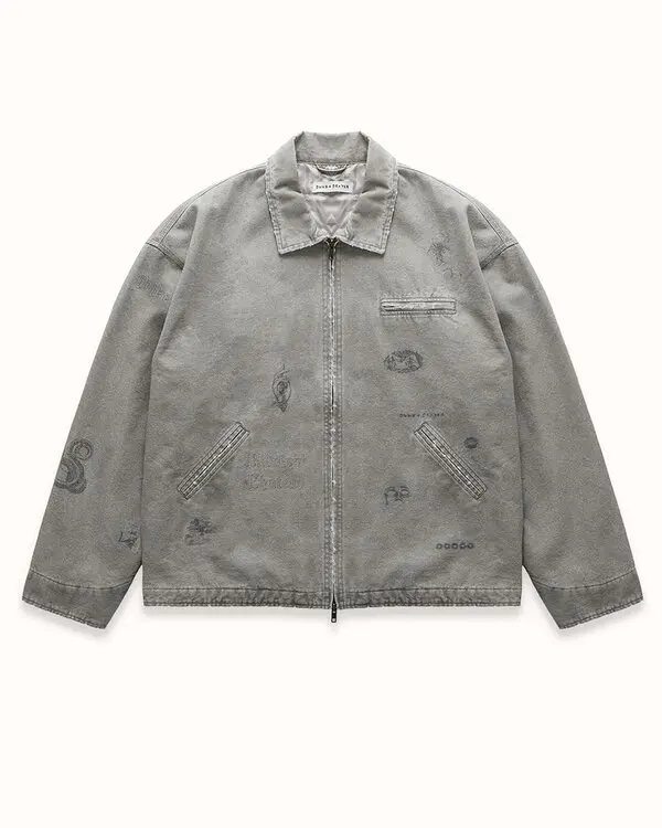 DUKE + DEXTER Mc Sketch Sun Faded Jacket