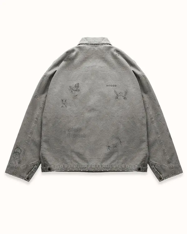 DUKE + DEXTER Mc Sketch Sun Faded Jacket