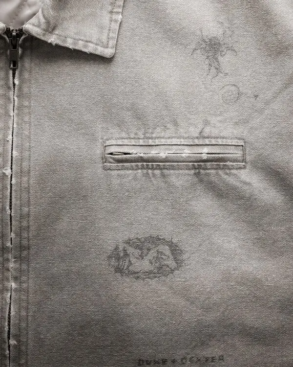DUKE + DEXTER Mc Sketch Sun Faded Jacket